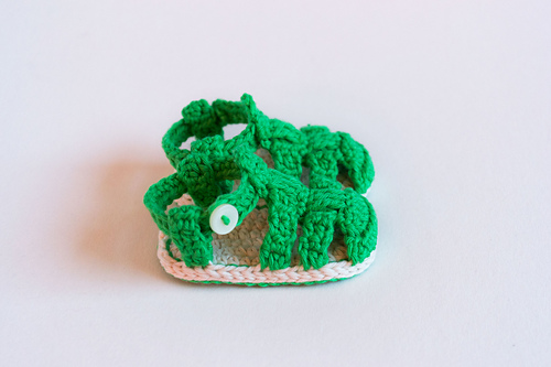 Ravelry: Crochet Strap Sandals pattern by Croby Patterns - Doroteja