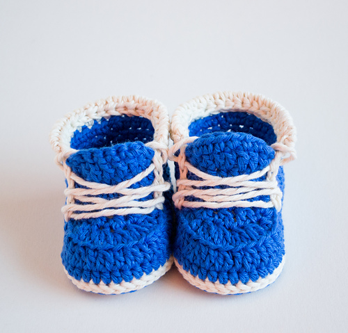 Ravelry: Crochet baby Booties Little Runners pattern by Croby Patterns ...