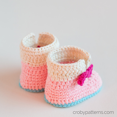 Ravelry: Baby Unicorn Booties pattern by Croby Patterns - Doroteja