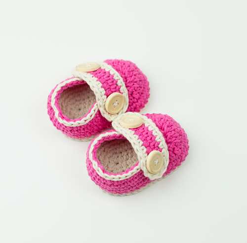 Ravelry: Baby Booties Pretty In Pink pattern by Croby Patterns - Doroteja
