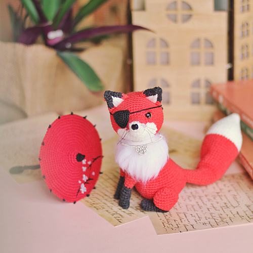 Ravelry: Fox Hua Cheng (TGCF) pattern by Kristina Khavina