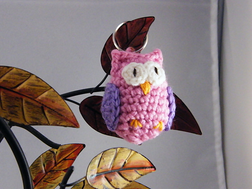 Ravelry: Crochet Owl Key Ring pattern by Aneta Izabela