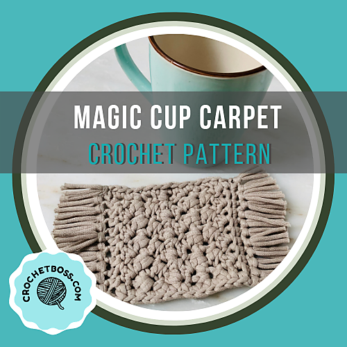 Ravelry: Magic Cup Carpet pattern by Crochet Boss Online