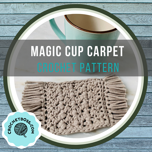 Ravelry: Magic Cup Carpet pattern by Crochet Boss Online