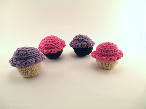 Ravelry: Mini Birthday Cupcakes pattern by Charlotte W.