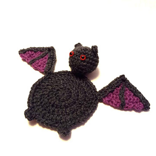 Ravelry: Bat Coaster pattern by Dani West