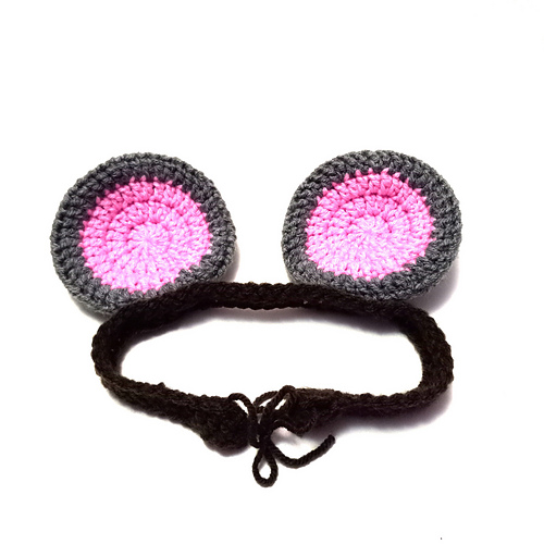 Ravelry: Mouse Ears Headband pattern by Dani West