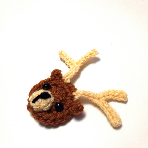 Ravelry: Reindeer Applique pattern by Dani West