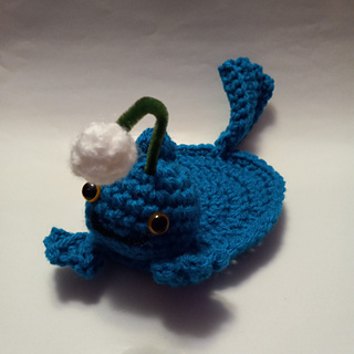 Ravelry: Angler Fish Coaster pattern by Dani West