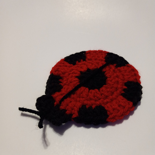 Ravelry: Ladybug Coaster pattern by Dani West