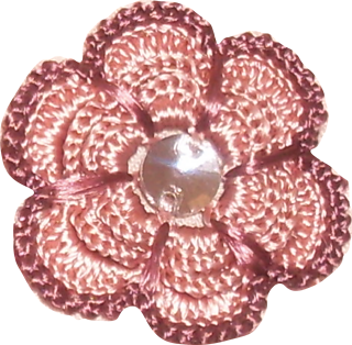 Ravelry: Flower with Bead pattern by meryem turquoise