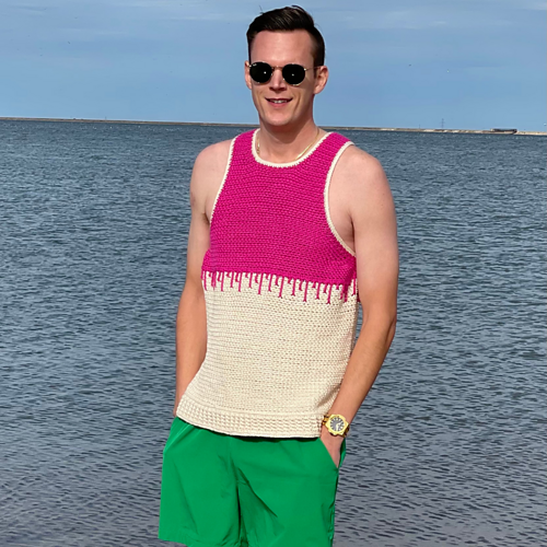 Ravelry: The Sundae Tank pattern by Kelly Baum-Sehon