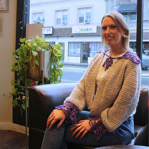 Ravelry: Harlow Bolero pattern by Jess D Bennett