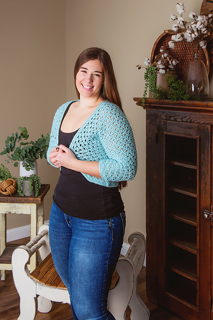 Ravelry: Moonflower Bolero pattern by Michelle Muskett