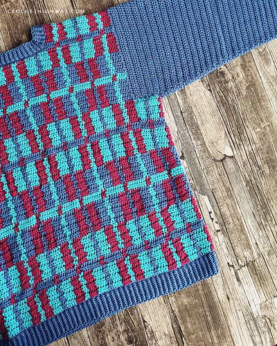 Ravelry: Plaid and Simple Sweater pattern by Ana-Maria