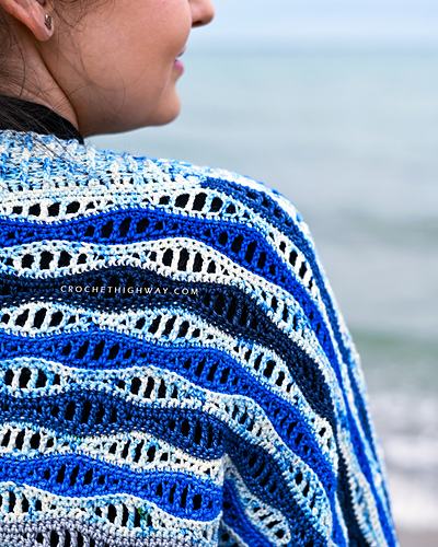 Ravelry: Frosted Waves Cardi pattern by Ana-Maria