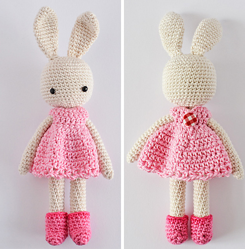 Ravelry: Pretty in Pink Bunny Dress pattern by CrochetObjet