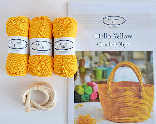 Ravelry: Hello Yellow Bag pattern by CrochetObjet