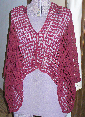 Ravelry: Cool Crochet Poncho #1815 pattern by Bernat Design Studio