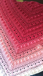 Ravelry: Crimson Crush Shawl pattern by Crochet Sanity Sanctuary