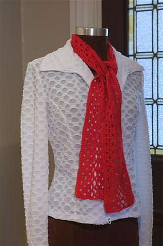 Ravelry: Sparkly Scarlet pattern by Sharon Silverman