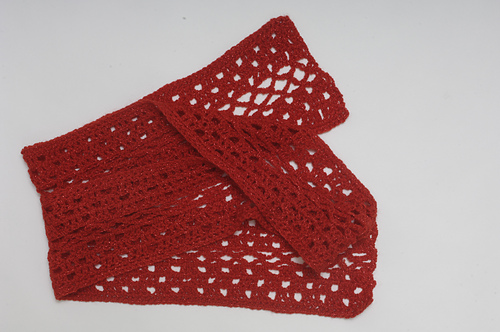 Ravelry: Sparkly Scarlet pattern by Sharon Silverman