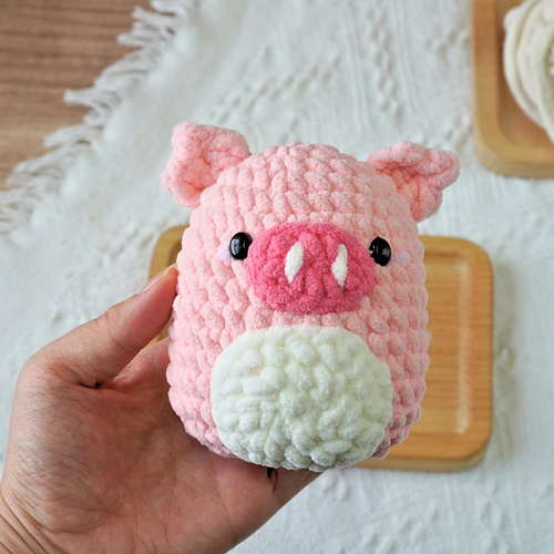 Ravelry: Pig Mallow Amigurumi pattern by Jeff Ratlis