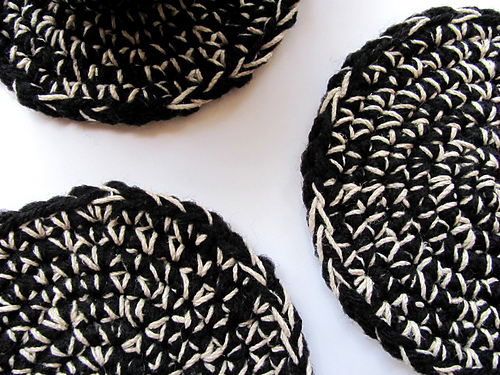 Ravelry: Hemp & Yarn Coasters pattern by Cheryl Kovalik