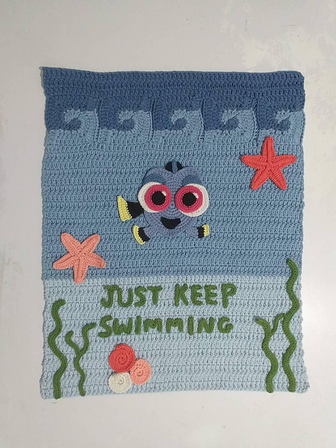 Ravelry: Dory baby blanket pattern by Crochet blueprint