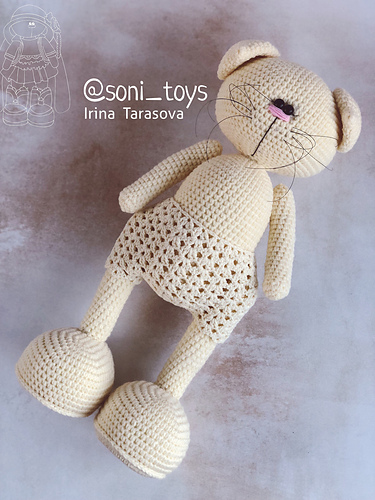 Ravelry: Cat body pattern by Irina Tarasova