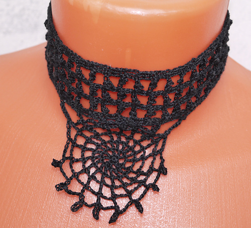 Ravelry: Spider Web Choker pattern by Oksana Belyaeva