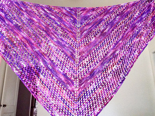 How long to knit a Reyna shawl for the first time? Any tips? : r/knitting