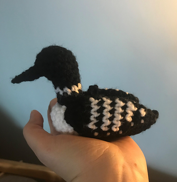 Ravelry: Amigurumi Loon pattern by Meaghan Ray