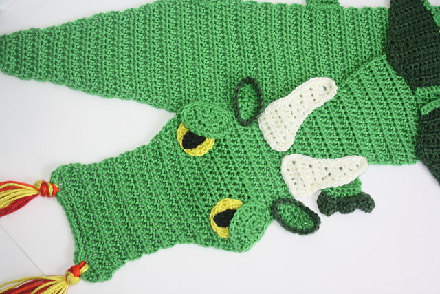 Ravelry: Dragon Scarf pattern by Shelley Brown
