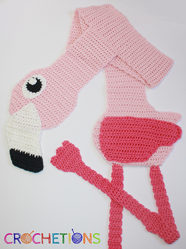 Ravelry: Flamingo Scarf pattern by Shelley Brown
