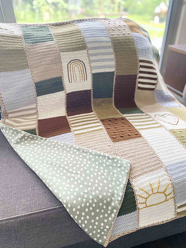 Ravelry: Earth side blanket pattern by Fran Mori