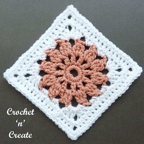 Ravelry: Colour Burst Blanket Square pattern by Crochet 'n' Create