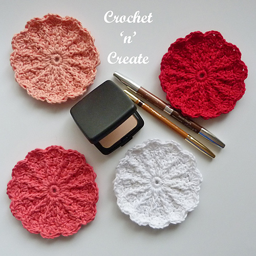 Ravelry: Makeup Remover Pad pattern by Crochet 'n' Create