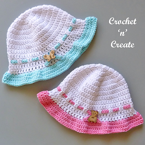 Ravelry: Baby Sun Hat pattern by Crochet 'n' Create