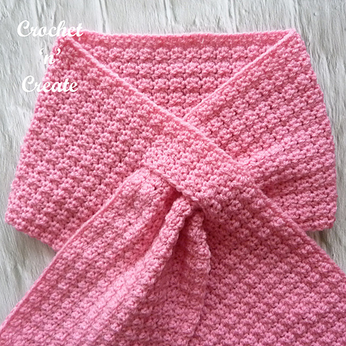 Ravelry: Adult Keyhole Scarf pattern by Crochet 'n' Create