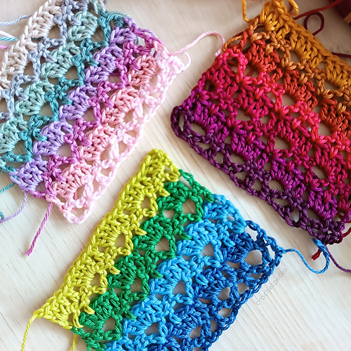 Ravelry: Magnolia Lace Stitch pattern by Crochetpedia