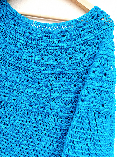 Ravelry: EDEN PEONY Tee/Sweater pattern by Adina Bucknall