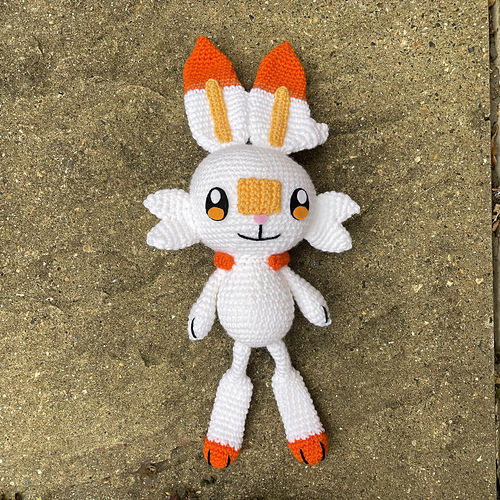 Ravelry: Pokémon Scorbunny pattern by Tor Smith