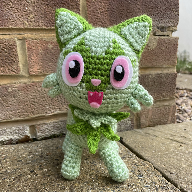 Ravelry: Pokemon Sprigatito pattern by Tor Smith