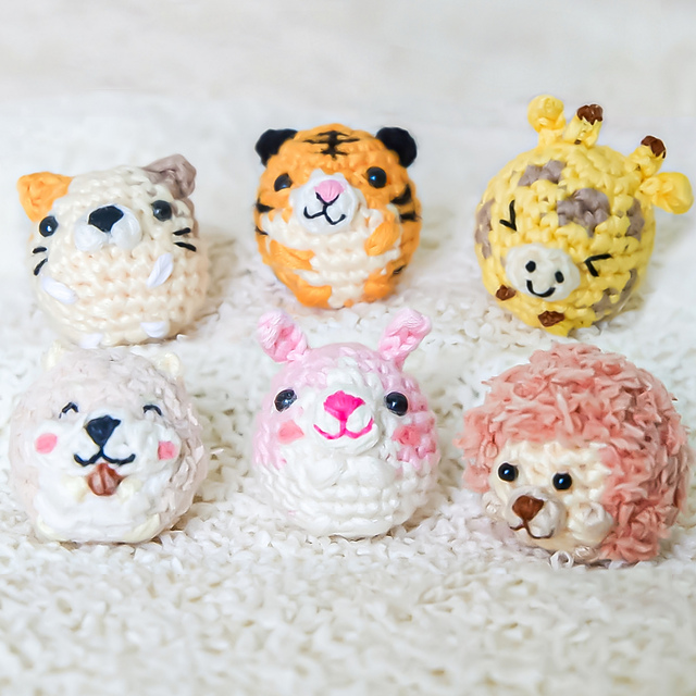 Ravelry: Animal Balls: Favorite Pets pattern by Crocket Crochet