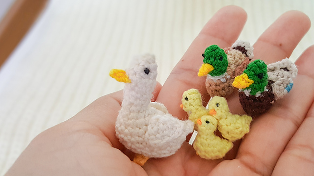 Ravelry: Miniature Ducks pattern by Crocket Crochet