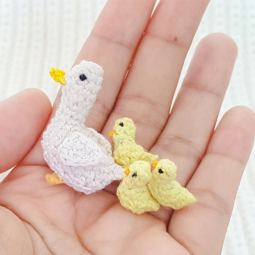 Ravelry: Miniature Ducks pattern by Crocket Crochet