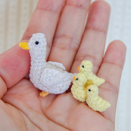 Ravelry: Miniature Ducks pattern by Crocket Crochet