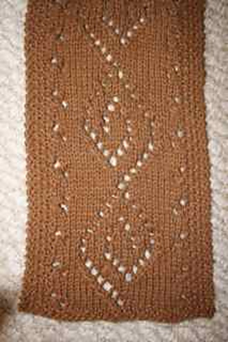 Ravelry: Mocha Twist Scarf pattern by Monique Berntson