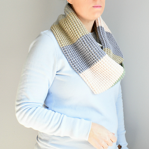 Ravelry: Colorblock Scarf pattern by Mary P